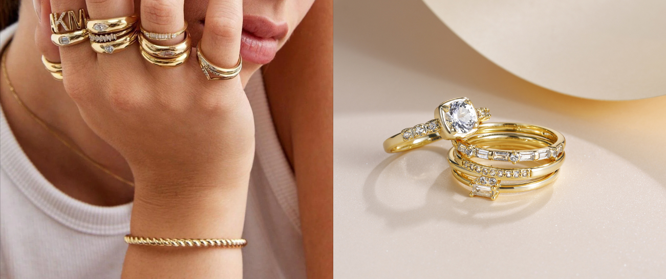 Handy Tips on How to Stack Rings – ELINEE